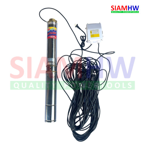 ซับเมอร์ส MITSUSHI 1.5 HP 10ใบ (สเปค Franklin) เกลียว 1.5" 954-MIT-4-410-45B H.Max70m Q.Max100L/Min